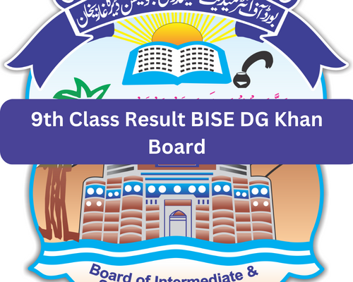 9th Class Online Result BISE DG Khan 2023